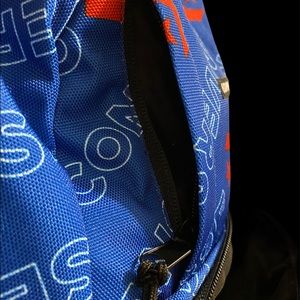 Converse | Bags | Converse Full Size Backpack In Blue Wlogo Design ...